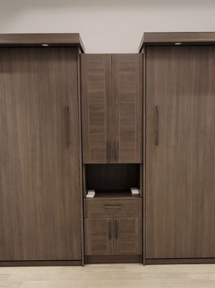 Single Vertical Murphy Beds | Beds Off the Wall